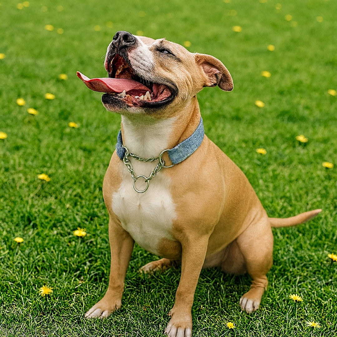 Tweed Martingale Dog Collars | Handmade Half Choke Collars UK ...