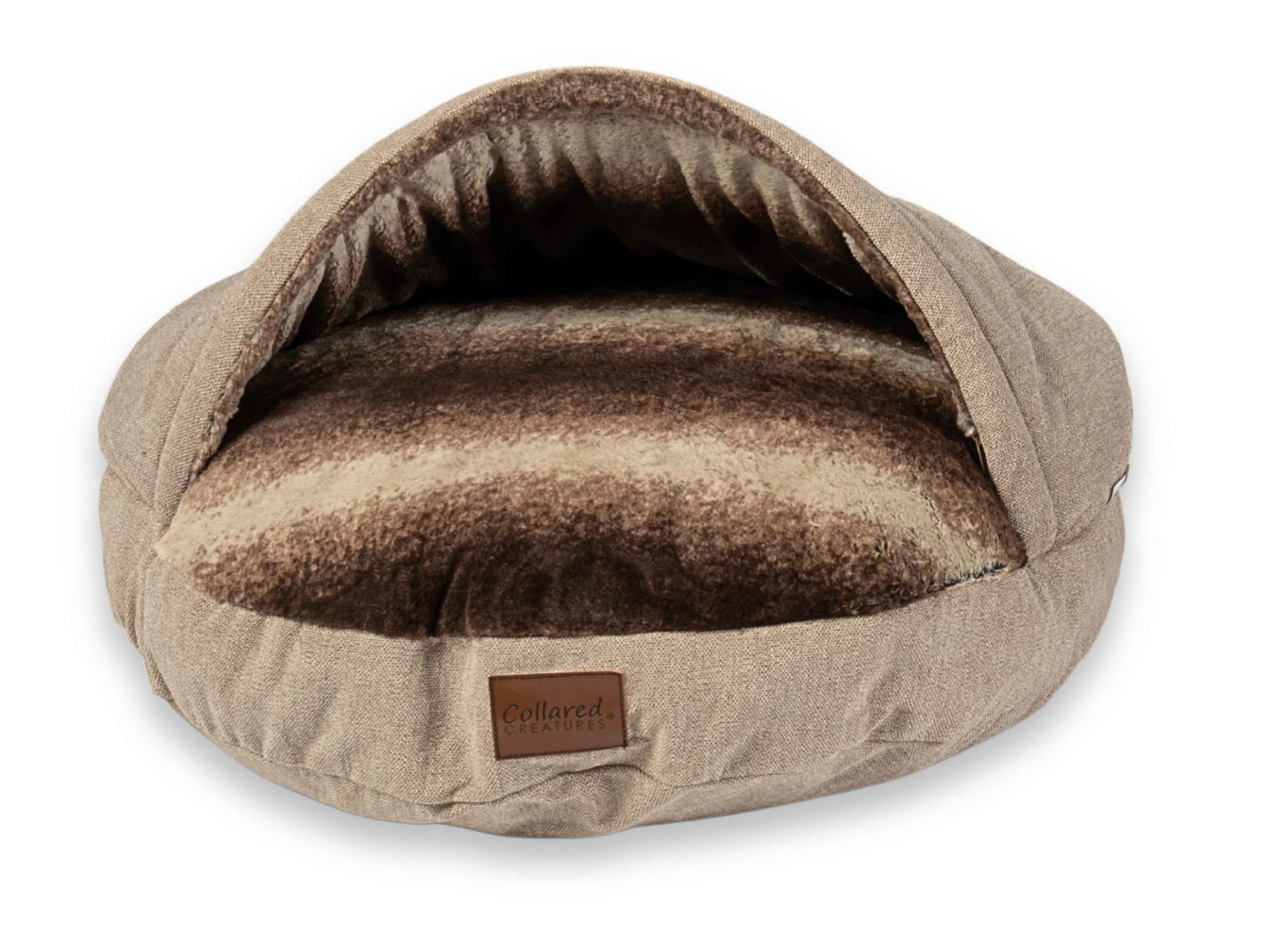 Cosy Dog Cave Bed with Removable Hood – Modern, Washable & Comfy ...