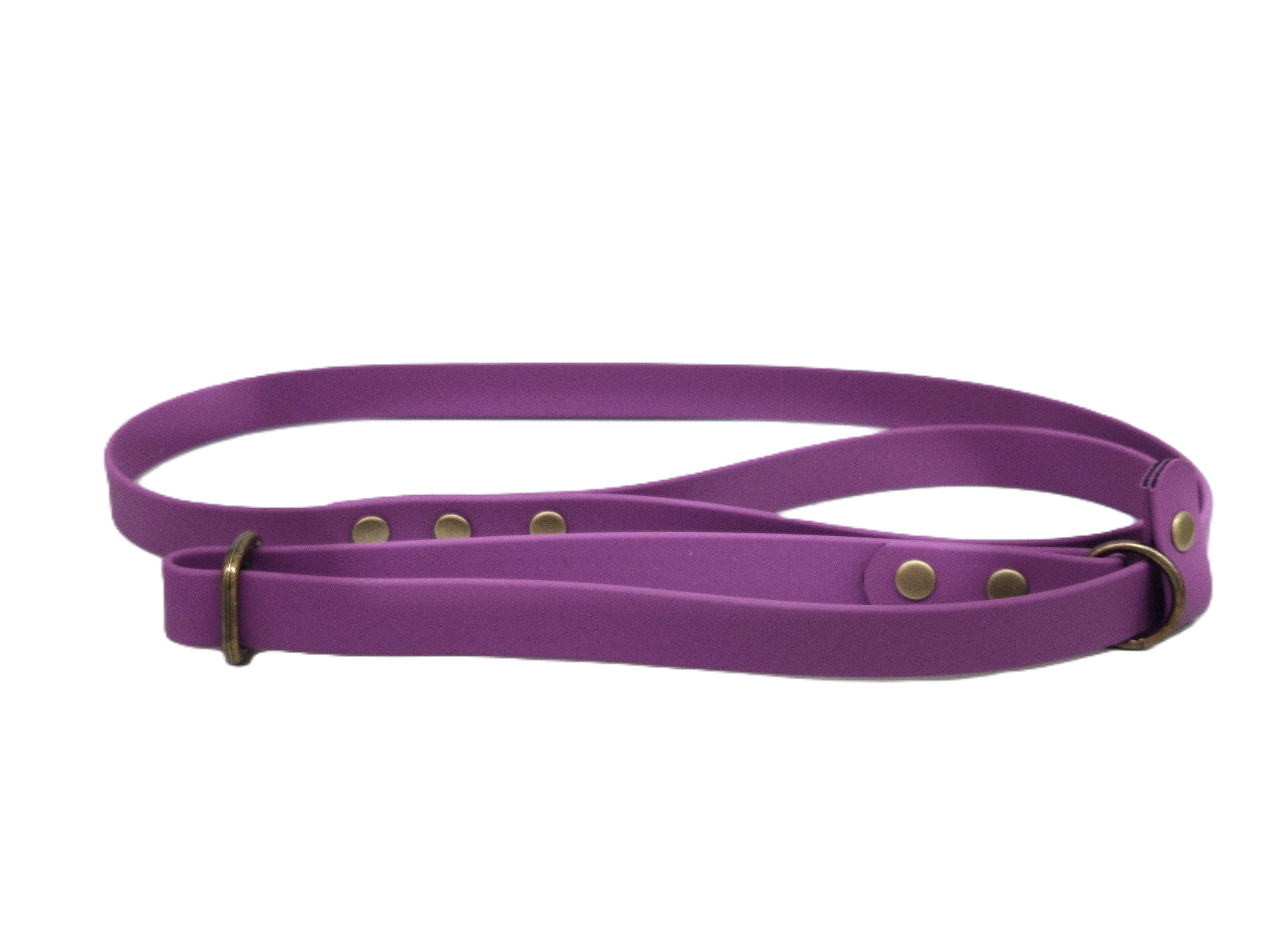 Grape Dog Slip Lead – Waterproof Biothane Dog Lead – Collared Creatures